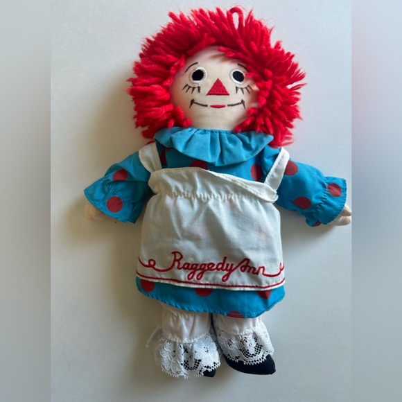 Toys | Vintage Raggedy Ann Rag Doll By Applause | Poshmark
